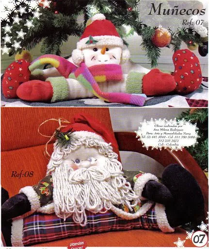 Muñecos navideños picasa - Imagui