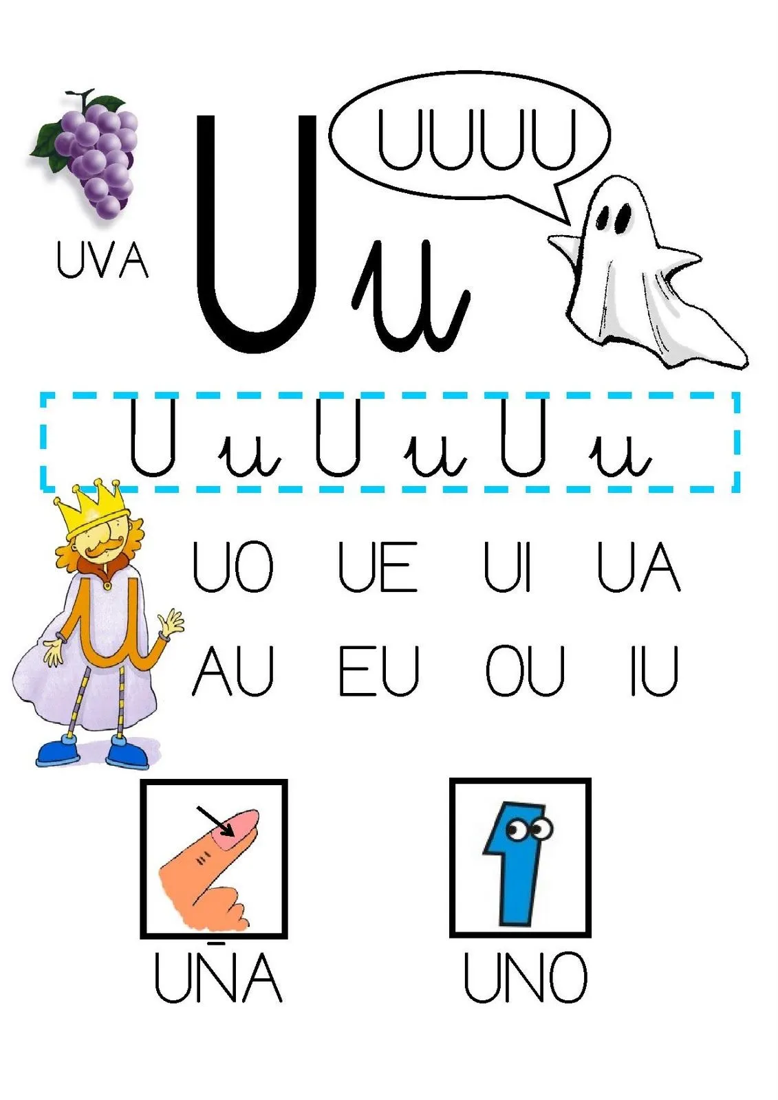 Las 5 vocales en mayúsculas - 14 fotos e imágenes gratis - Imagui