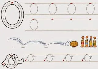 Trazos vocales para imprimir - Imagui