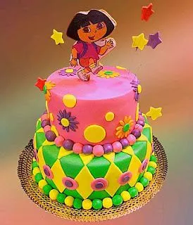 Tortas decoradas de dora la exploradora - Imagui