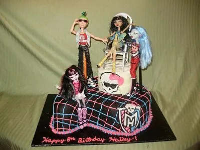 Monster high tortas - Imagui