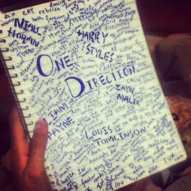 Nombres de One Direction en graffitis - Imagui