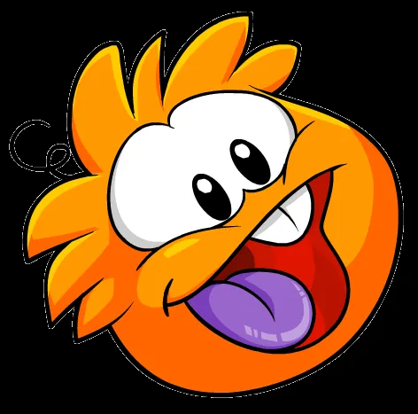 Puffle naranja - Imagui