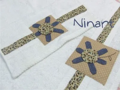 Toallas de patchwork - Imagui