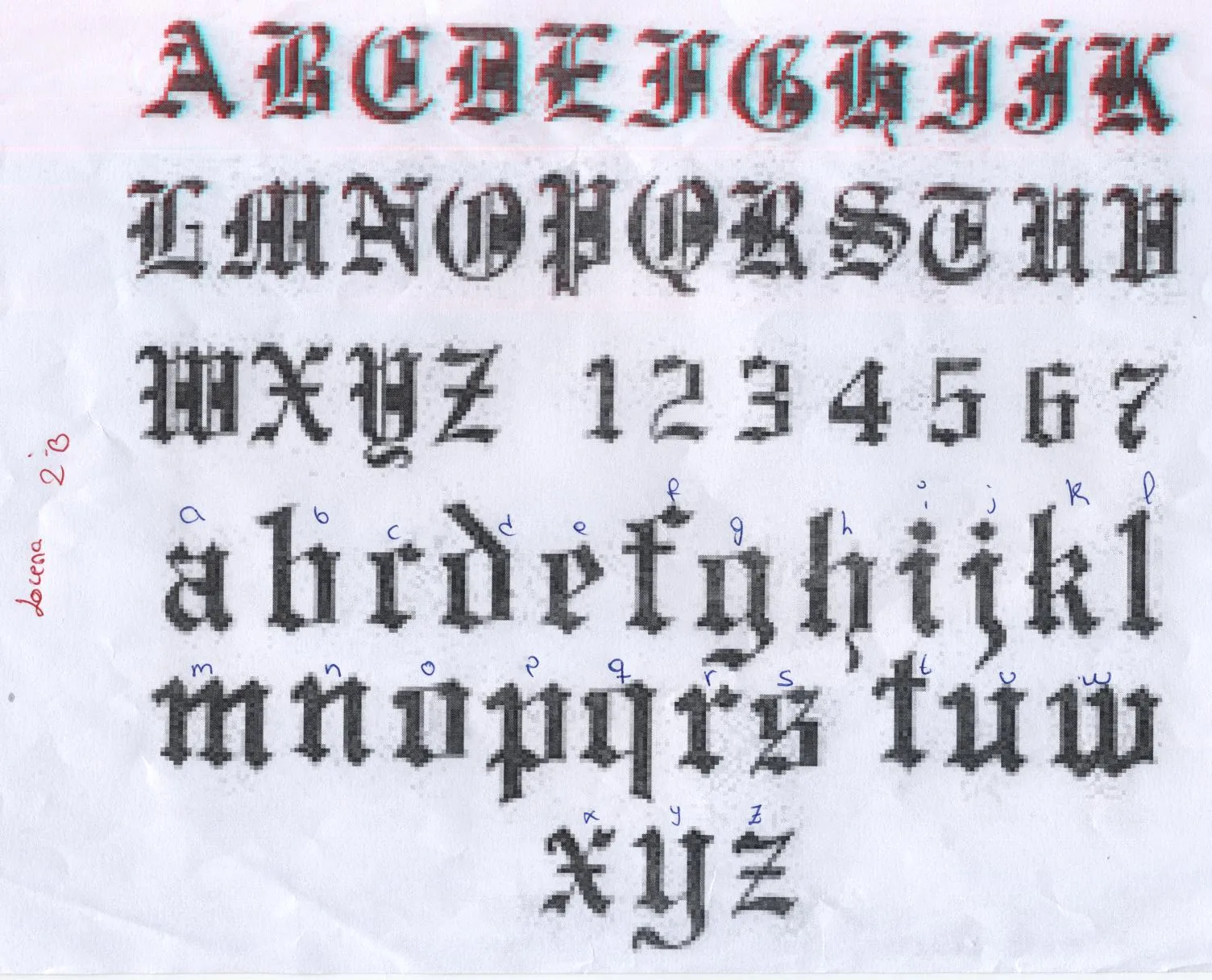 Graffitis con letras goticas - Imagui