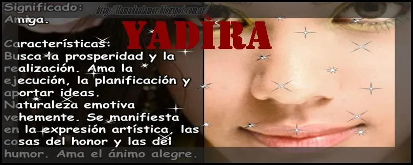 Imagenes con nombre yadira - Imagui