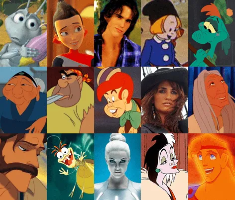 Nombres de personajes de Disney - Imagui
