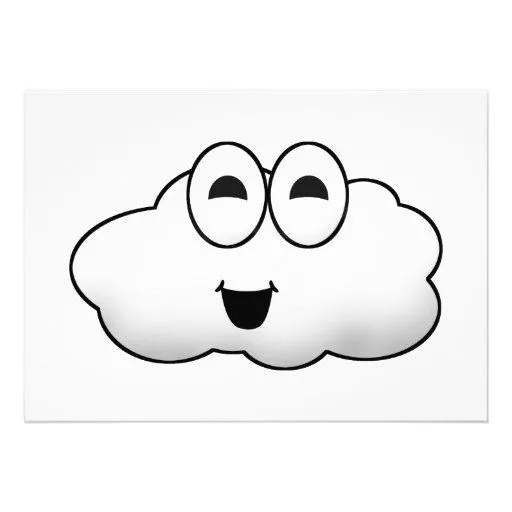 Nubes en dibujos animados - Imagui