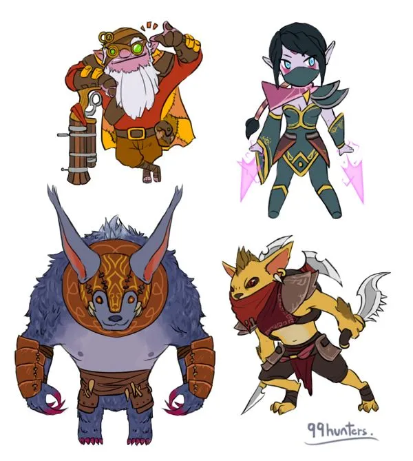 Mini heroes - Imagui