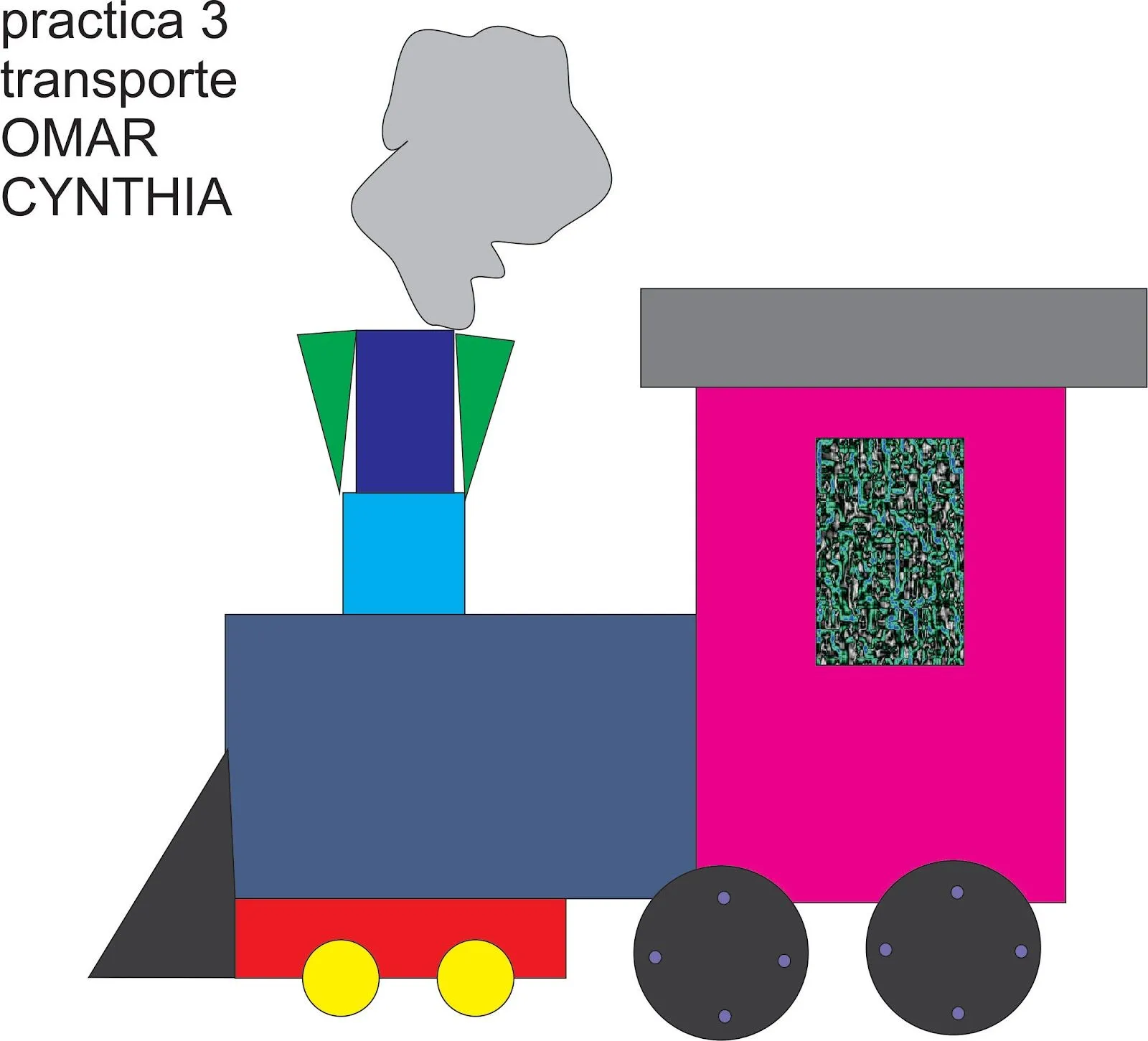 Cómo hacer un tren con figuras geométricas - 55 fotos e imágenes gratis ...