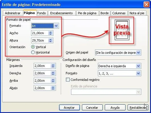 Ejemplos de márgenes para hojas - Imagui