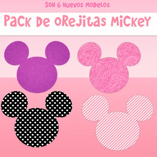 Orejitas de Mickey - Imagui