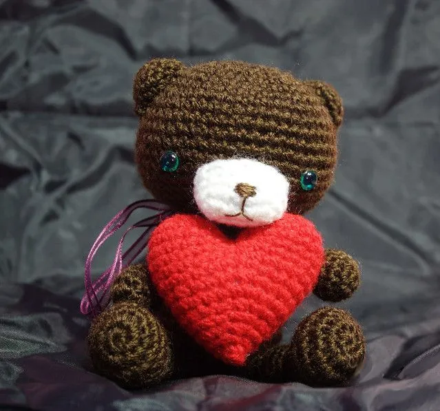 Oso con corazon - Imagui