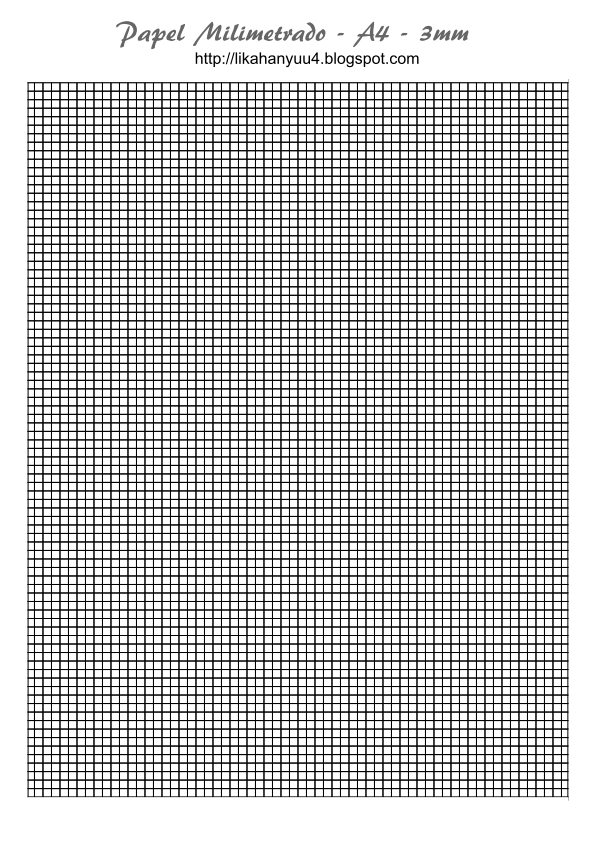 Hoja milimetrada para imprimir pdf - Imagui