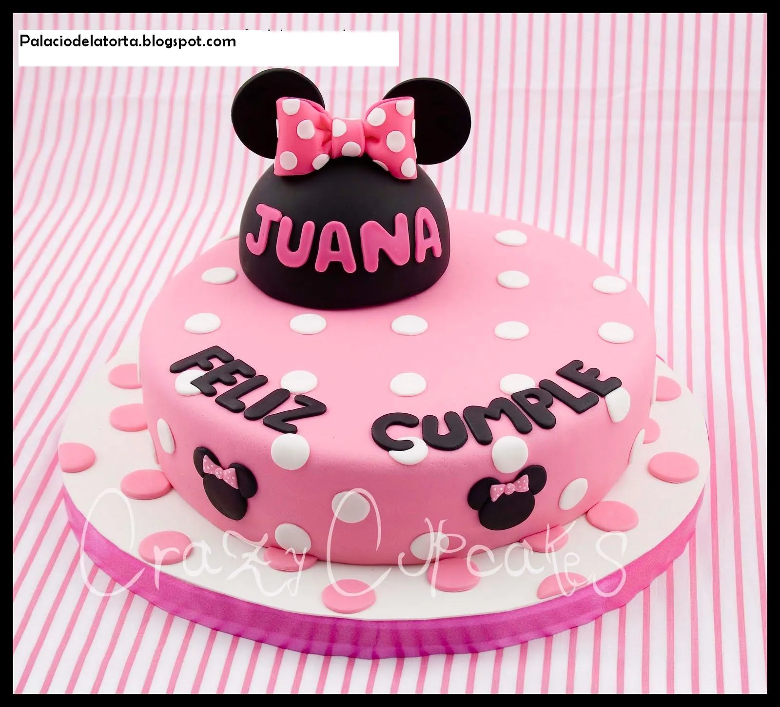 Pasteles de Minnie Mouse rosa - Imagui