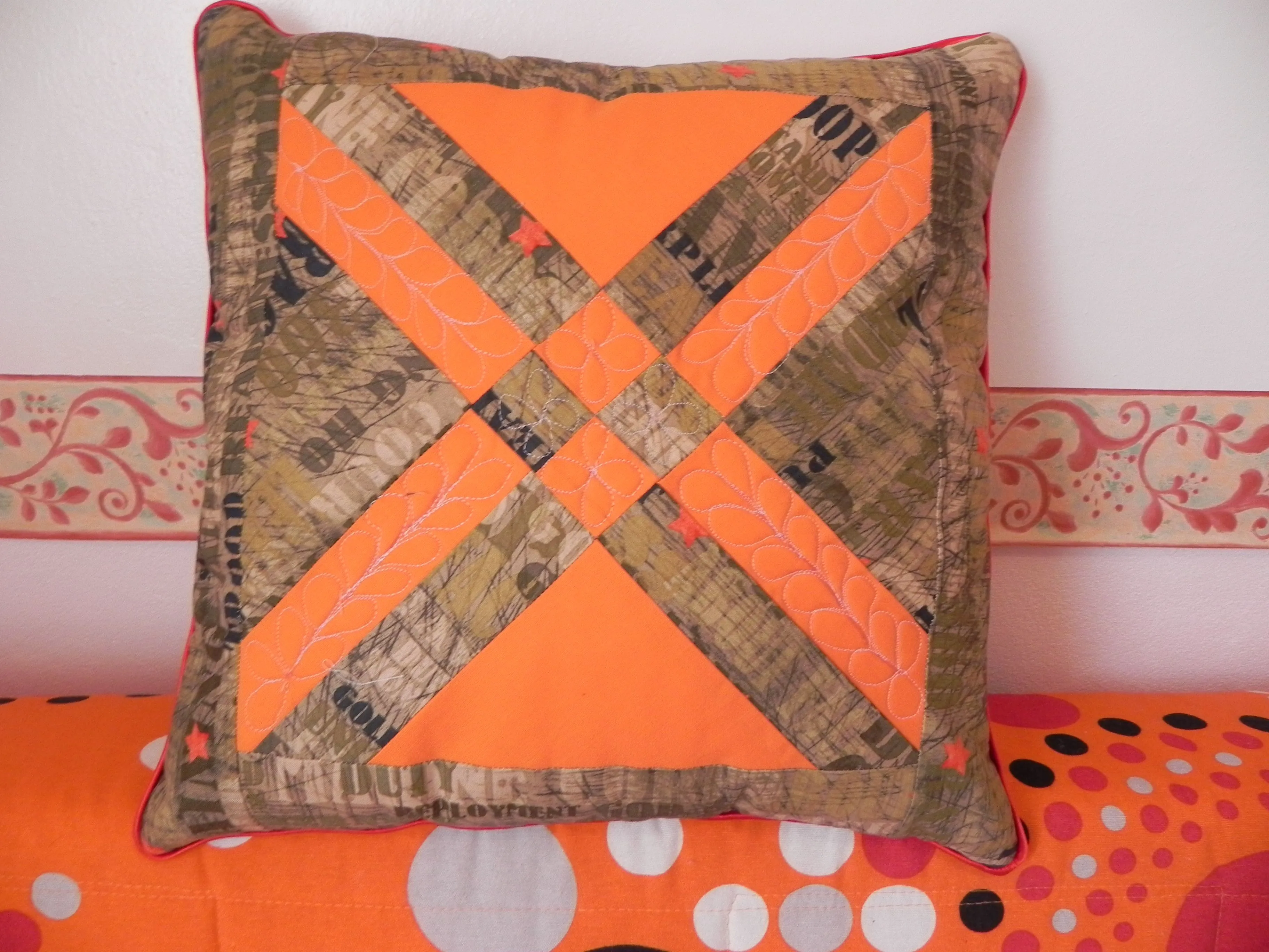 Cojin patchwork - Imagui