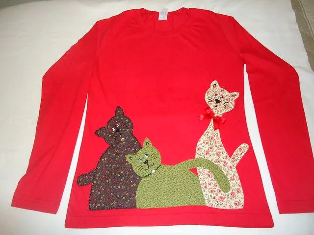 Gatos patchwork - Imagui