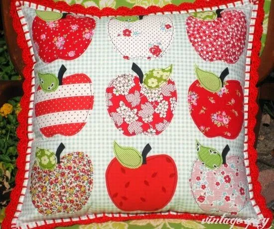 Almohadones patchwork - Imagui