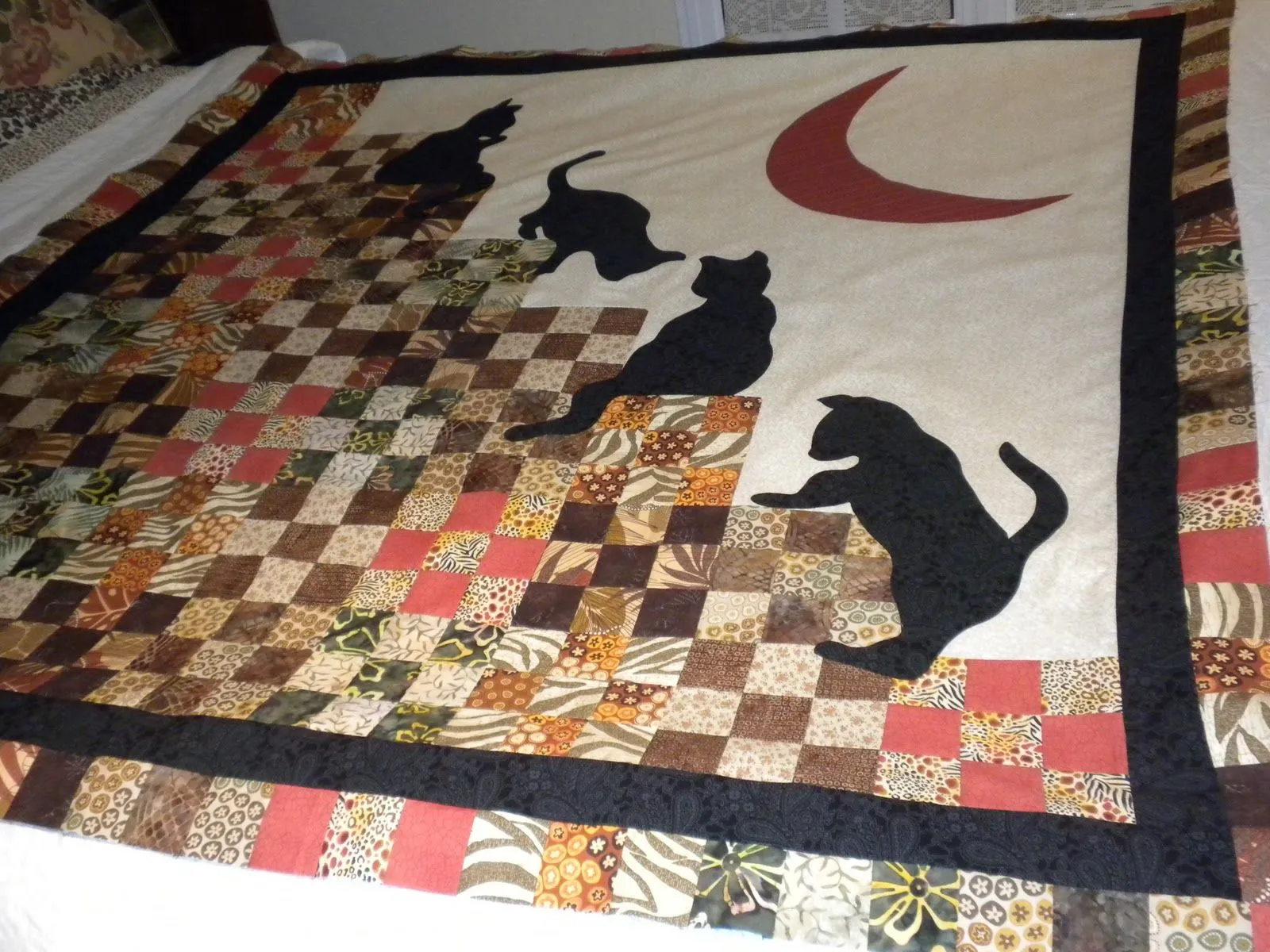 Gatos patchwork - Imagui