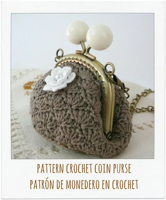 Patrones de monederos de crochet - 7 fotos e imágenes gratis - Imagui