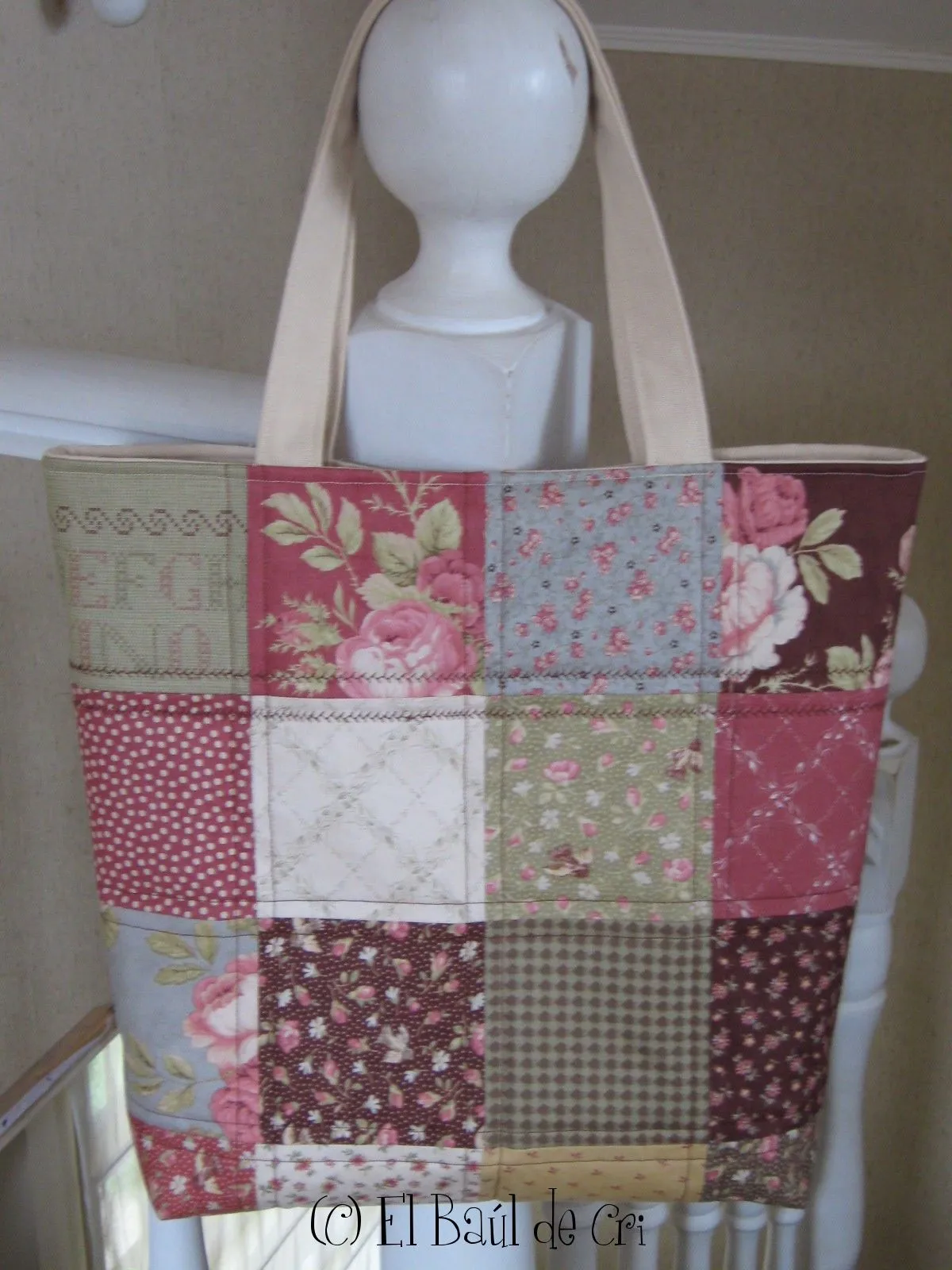Patrones de bolsos patchwork - Imagui