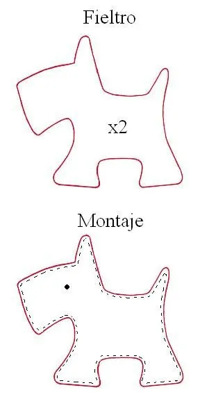 Moldes gratis de fieltro - Imagui