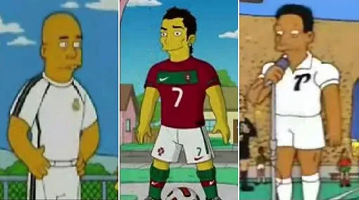Ronaldo Simpsons - Imagui