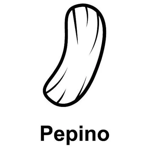 Dibujos de pepinos para colorear - 13 fotos e imágenes gratis - Imagui