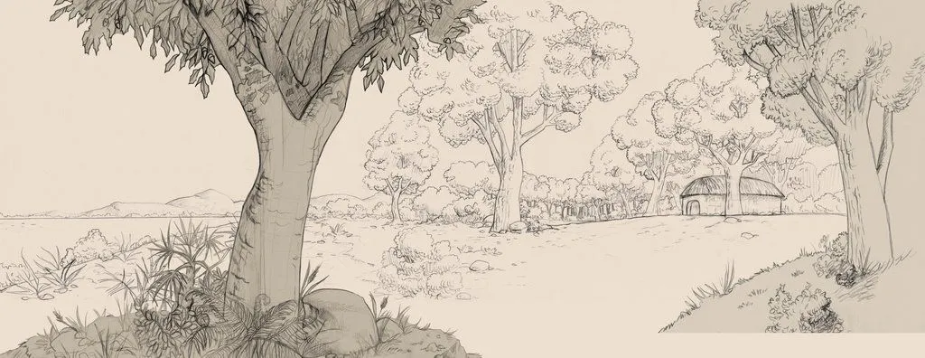 Paisajes de bocetos - Imagui