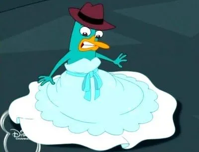 Perry el ornitorrinco cuando era bebé - Imagui