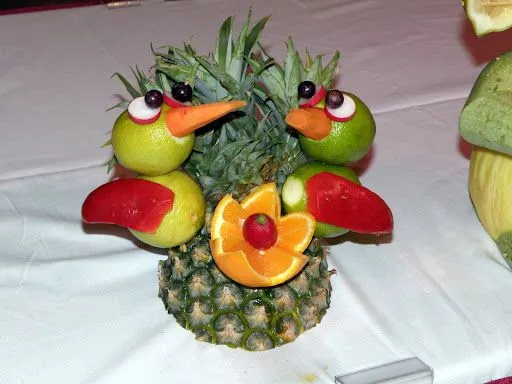 Figuras con vegetales - Imagui
