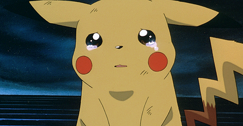 Fotos de pikachu triste - Imagui