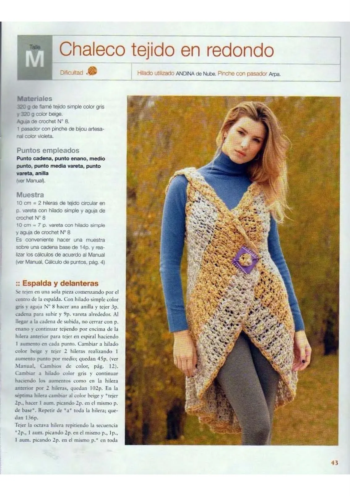 Chaleco tejido - Imagui