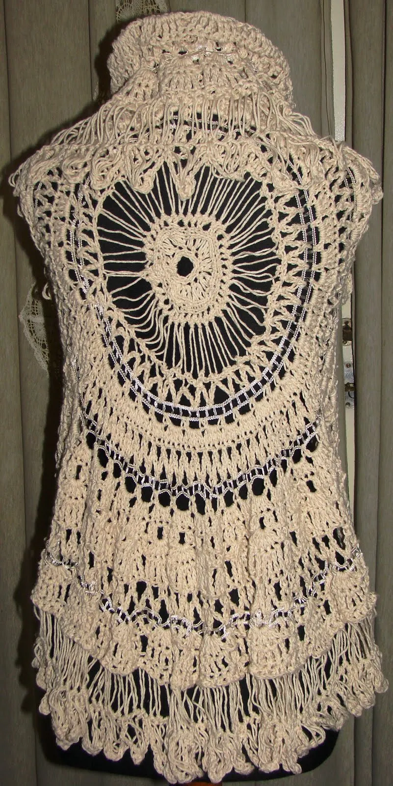 Imagenes chalecos tejidos crochet - Imagui