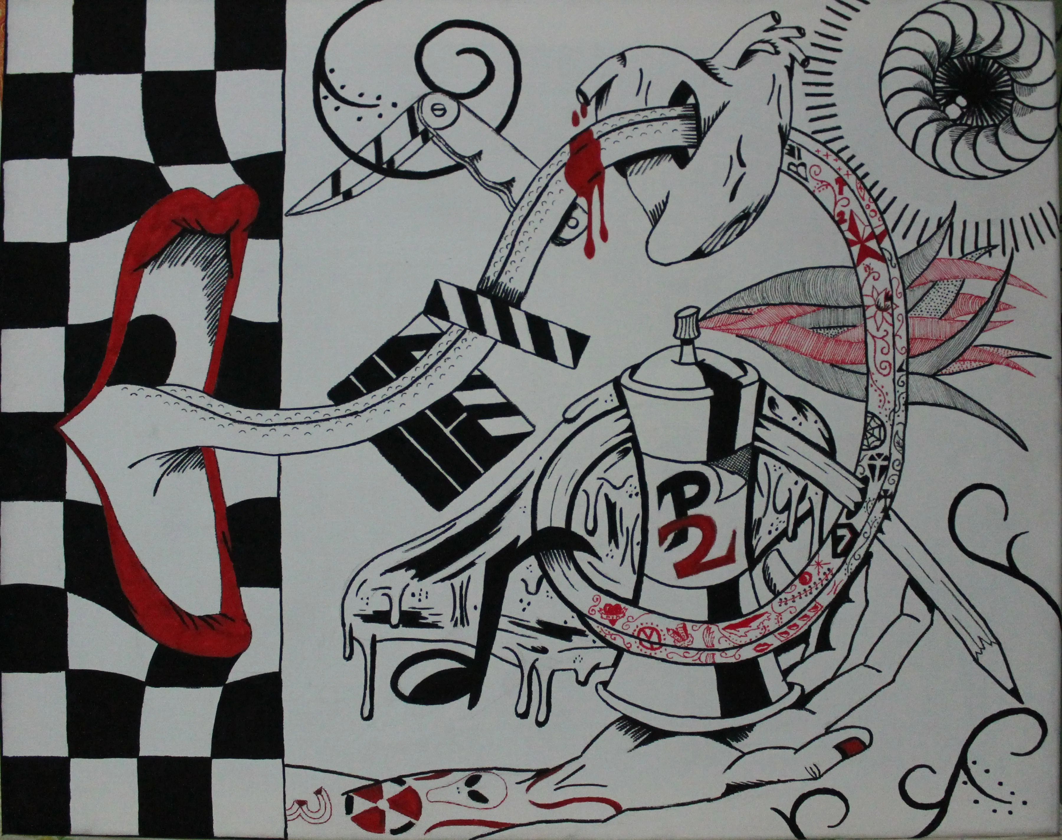 Graffitis con lapiz - Imagui