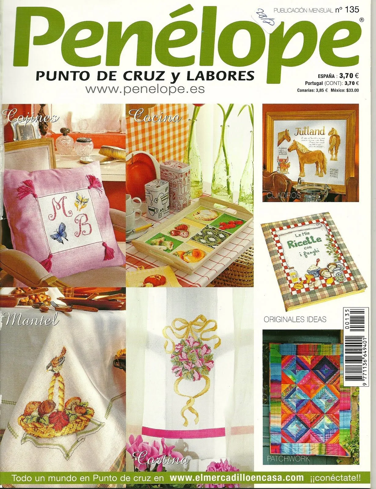 Revistas de punto de cruz - Imagui