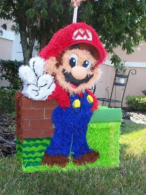 Piñatas de mario bros - Imagui