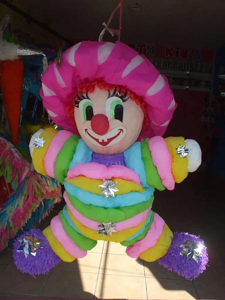 Cómo hacer piñatas de payaso - 7 fotos e imágenes gratis - Imagui