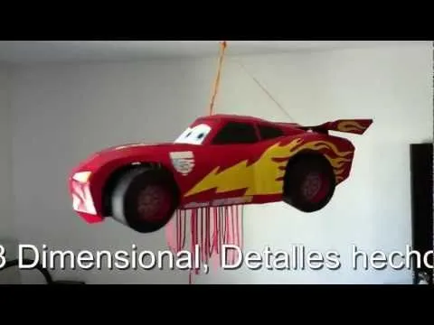 Como hacer una piñata del rayo macuin 2 - Imagui