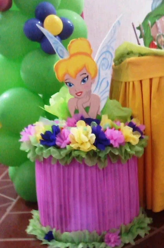 Como hacer una piñata Tinkerbell - Imagui