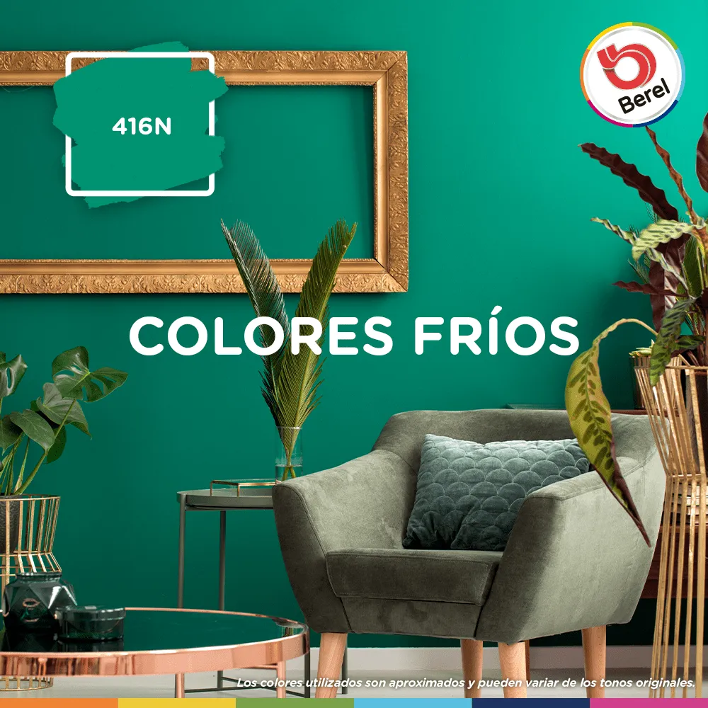 Paleta de colores verdes pinturas berel - Imagui