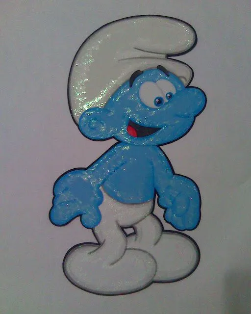 Pitufos fomy - Imagui