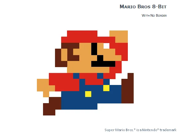 Mario Bros pixels - Imagui