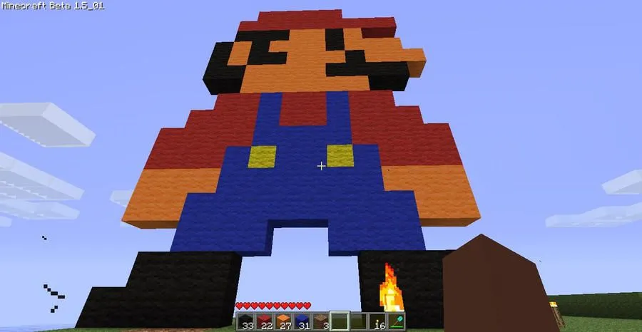 Pixel mario - Imagui