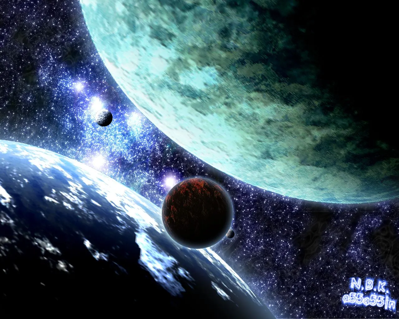 Planetas 3D wallpapers HD - Imagui