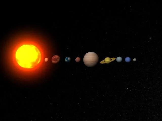 Planetas del sistema solar 3D - Imagui