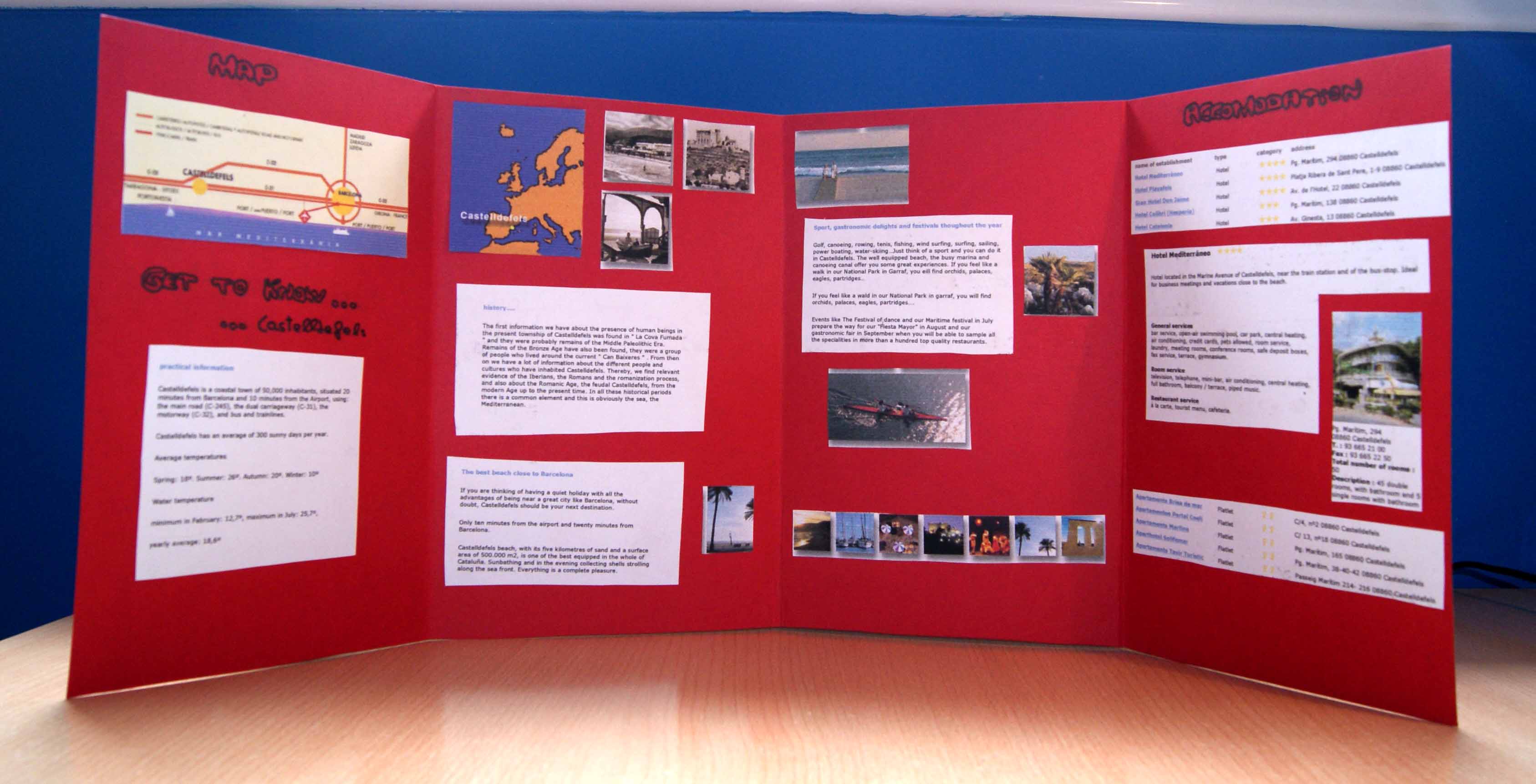 Tripticos creativos hechos a mano - Imagui