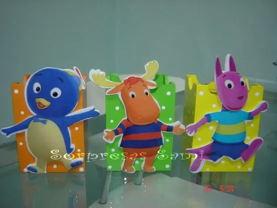 Bombonera Backyardigans - Imagui