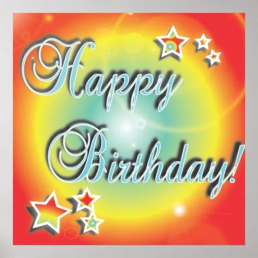 Posters de feliz cumpleaños - Imagui
