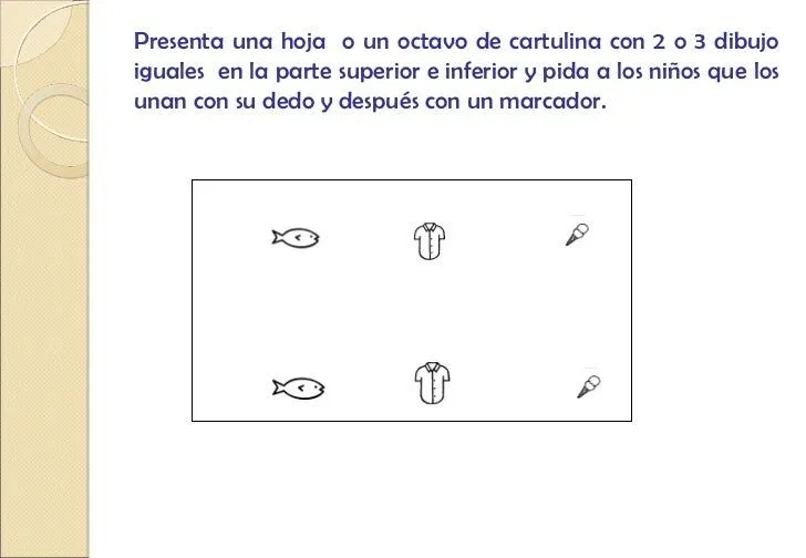 Lineas segmentadas niños - Imagui
